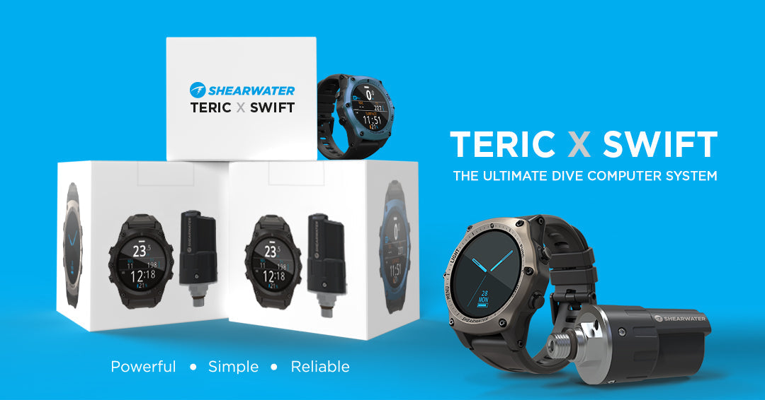 The Ultimate Dive Computer System - TERIC X SWIFT – Shearwater Research Inc