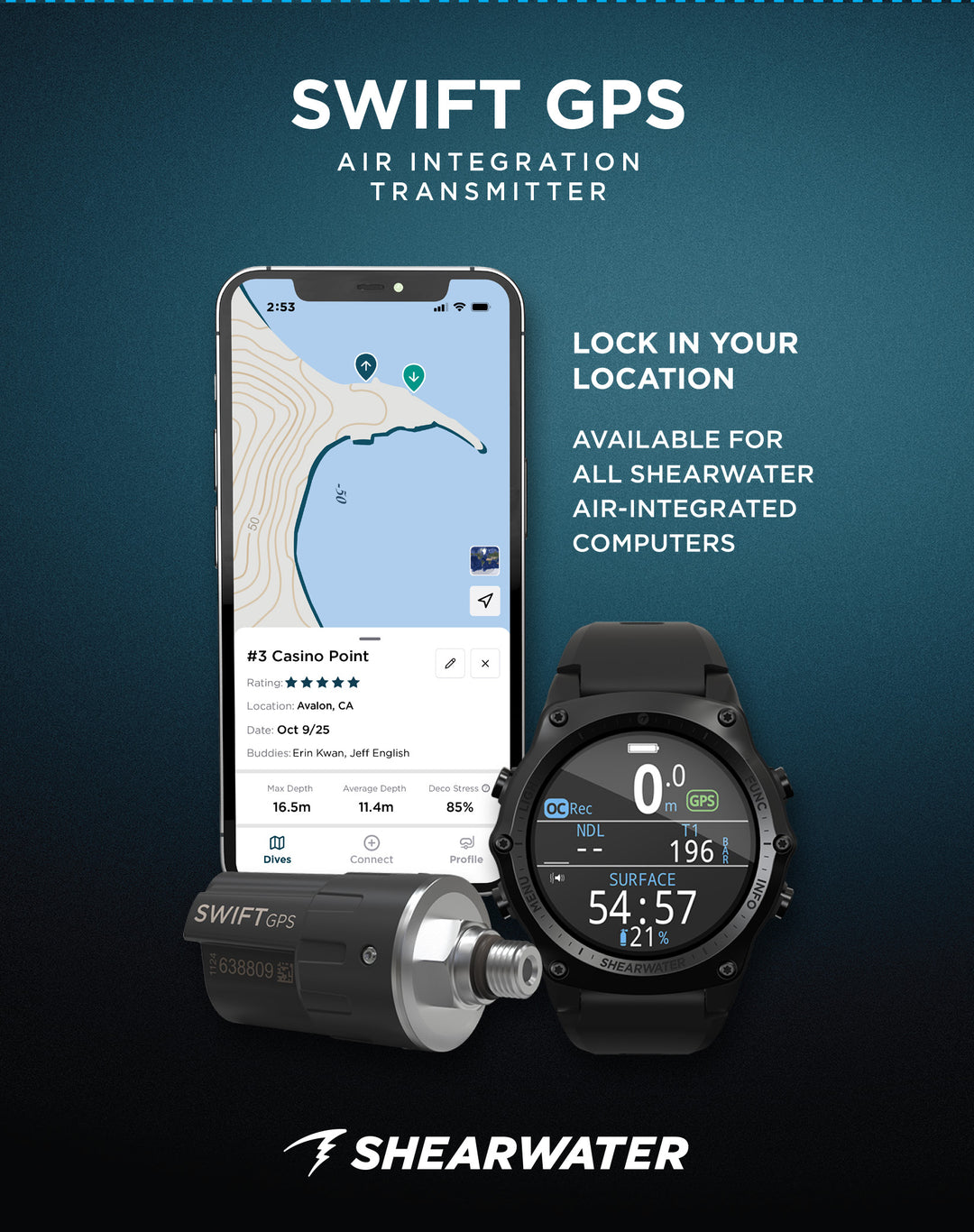 Swift GPS Tent Card – Shearwater Research Inc.